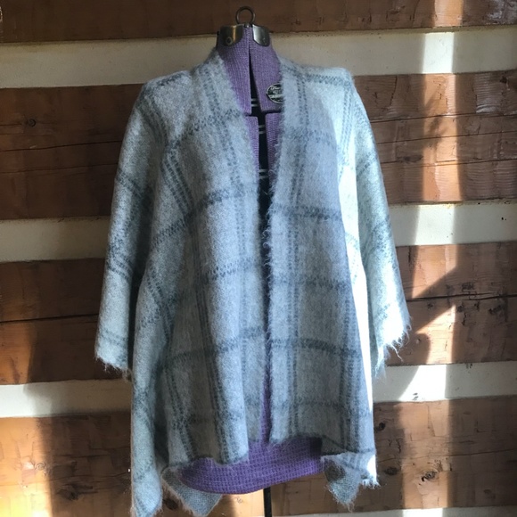 Eileen Fisher | Jackets & Coats | Eileen Fisher Mohairalpaca Blend Cape ...